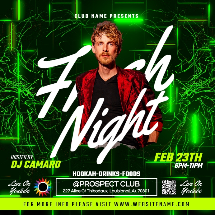 DJ Instagram Post Template | PosterMyWall