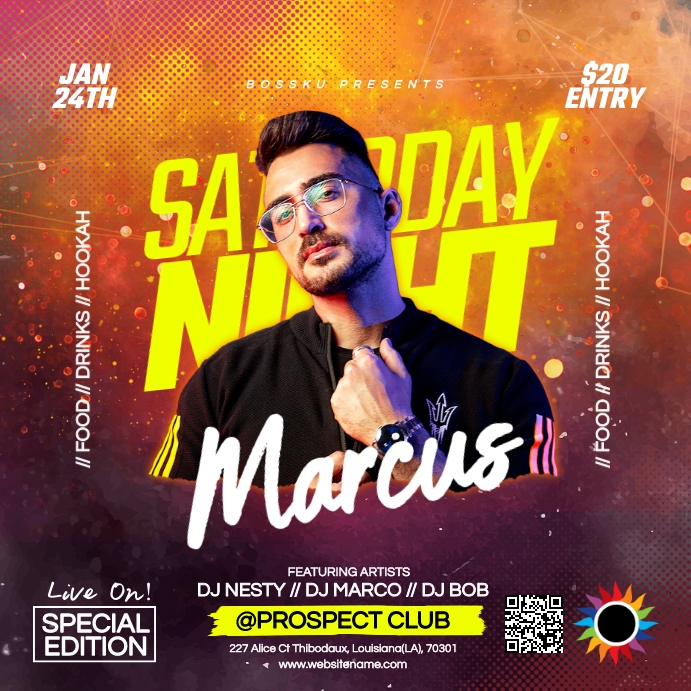 DJ Instagram Post Template | PosterMyWall