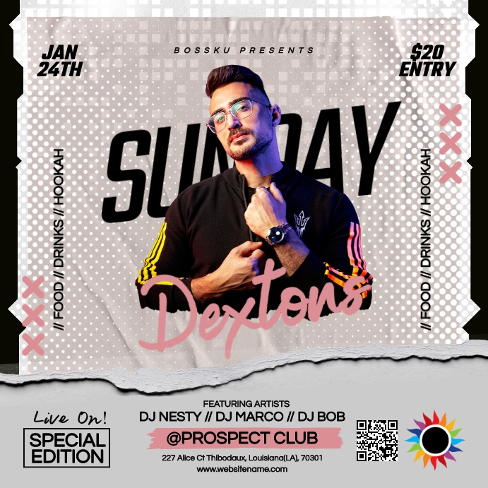 DJ Instagram Post | PosterMyWall