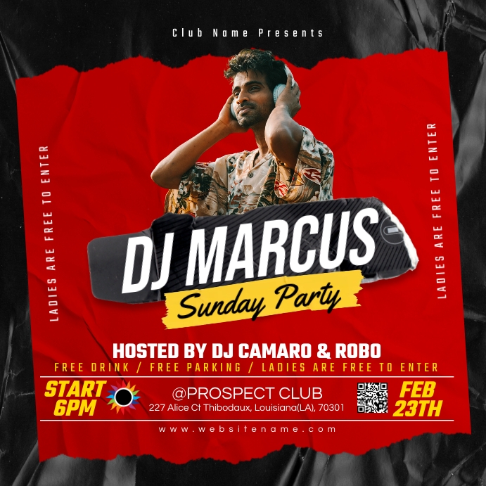 Copy of DJ Instagram Post | PosterMyWall