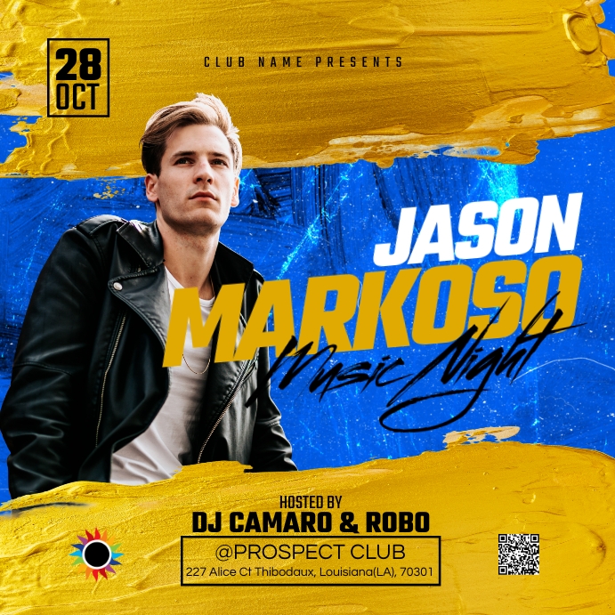 DJ Instagram Post Template | PosterMyWall