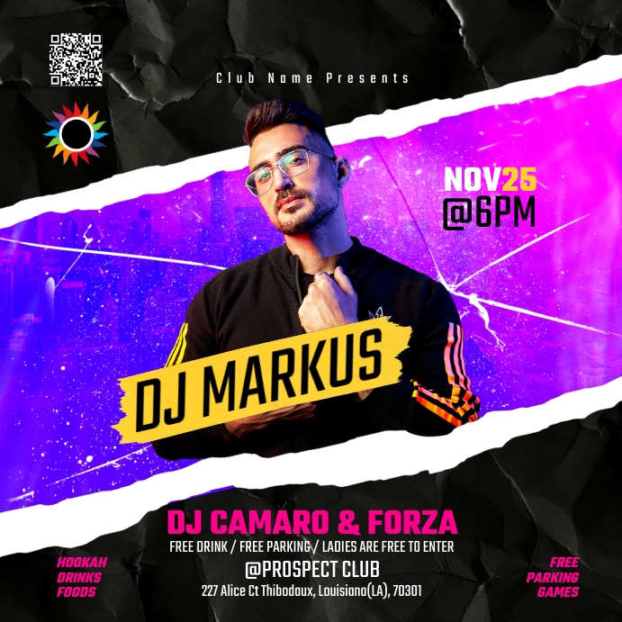 DJ Instagram Post Template | PosterMyWall