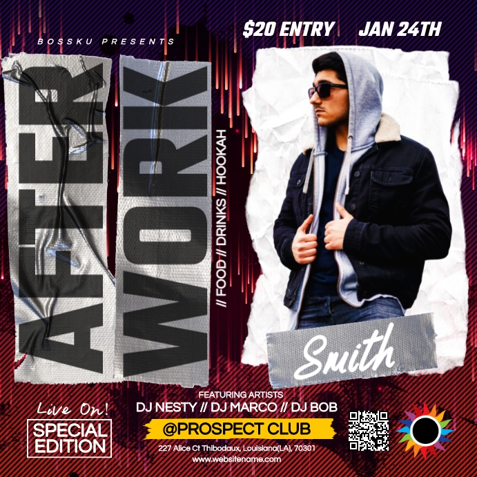 DJ Instagram Post | PosterMyWall