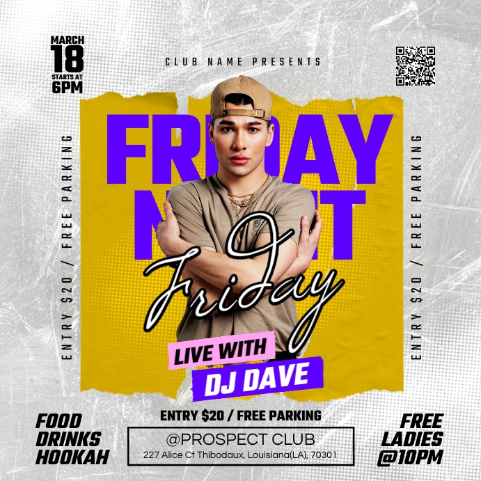 DJ Instagram Post Template | PosterMyWall