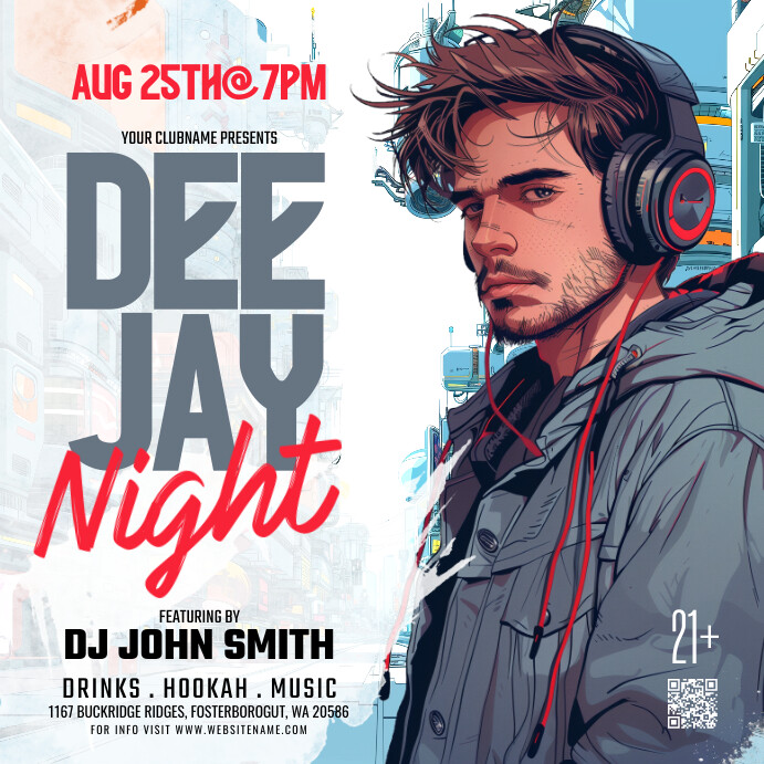 Dj Instagram Post Template | PosterMyWall