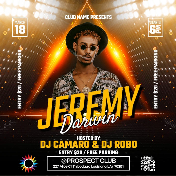 DJ Instagram Post | PosterMyWall