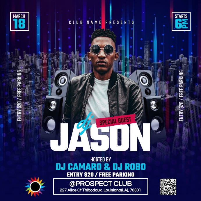 DJ Instagram Post Template | PosterMyWall