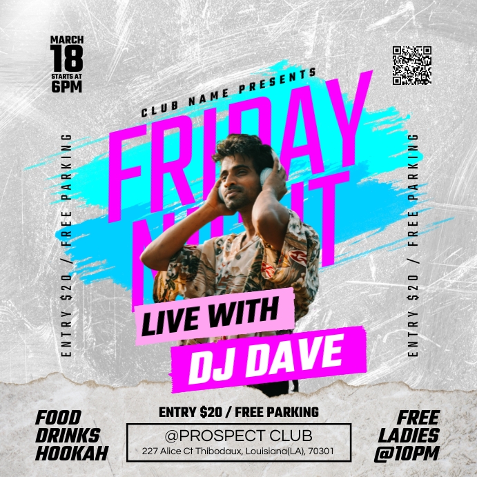DJ Instagram Post Template | PosterMyWall
