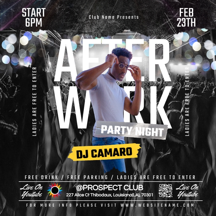 DJ Instagram Post Template | PosterMyWall