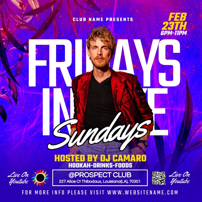 DJ Instagram Post Template | PosterMyWall