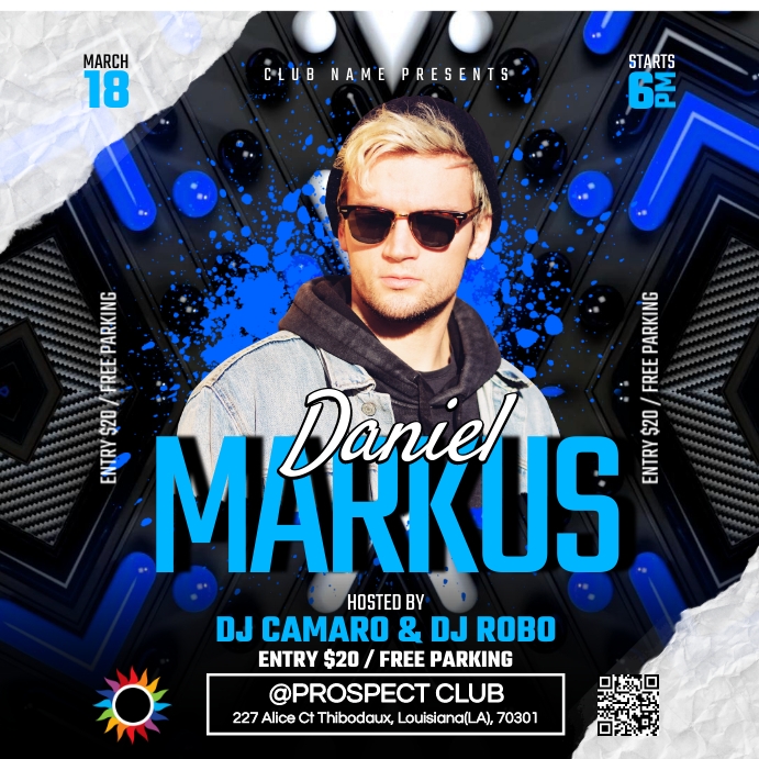 DJ Instagram Post Template | PosterMyWall