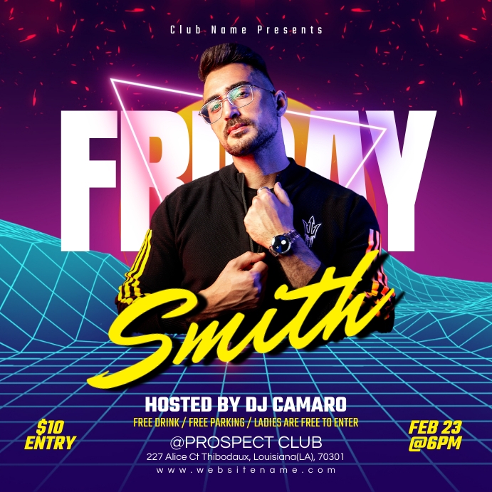 DJ Instagram Post Template | PosterMyWall