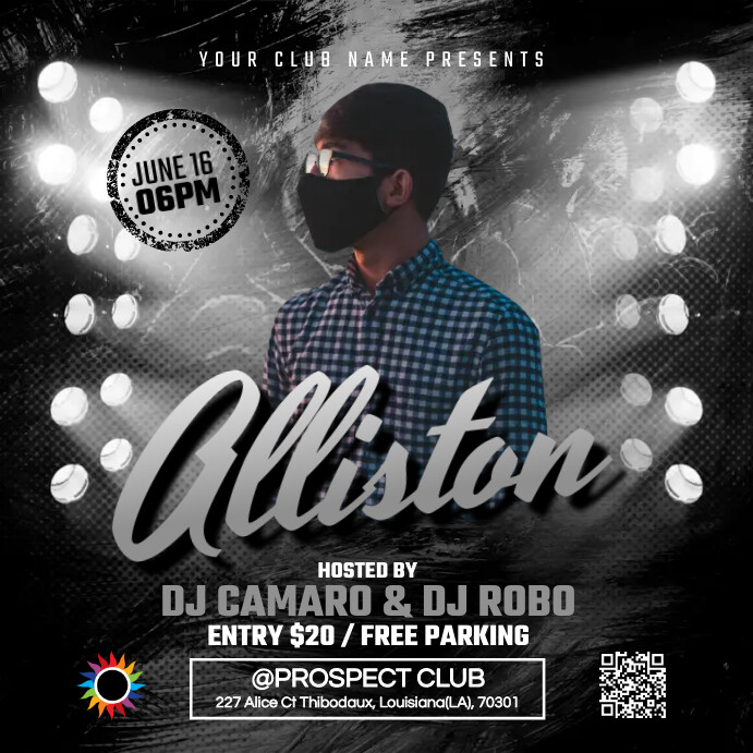 DJ Instagram Post Template | PosterMyWall