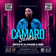 Dark DJ Bio Press Kit Instagram Template | PosterMyWall