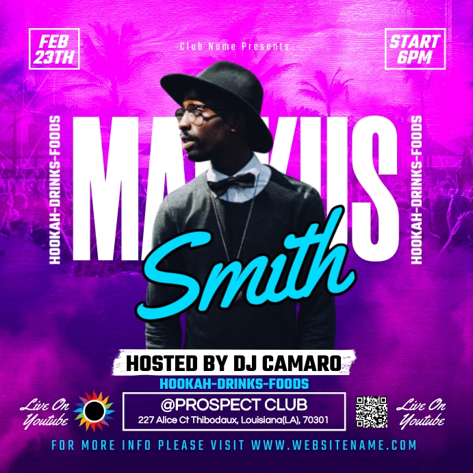 DJ Instagram Post Template | PosterMyWall