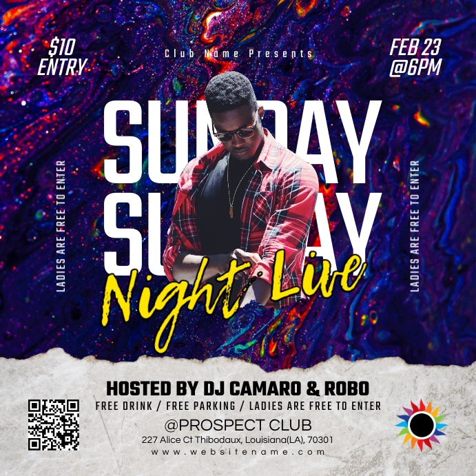 DJ Instagram Post Template | PosterMyWall