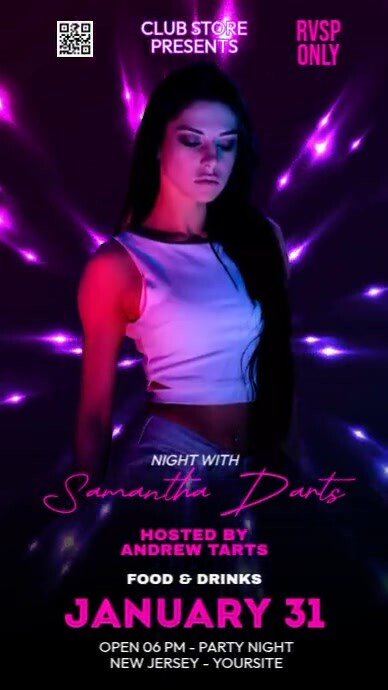 Dj Ladies Night Party Template | PosterMyWall