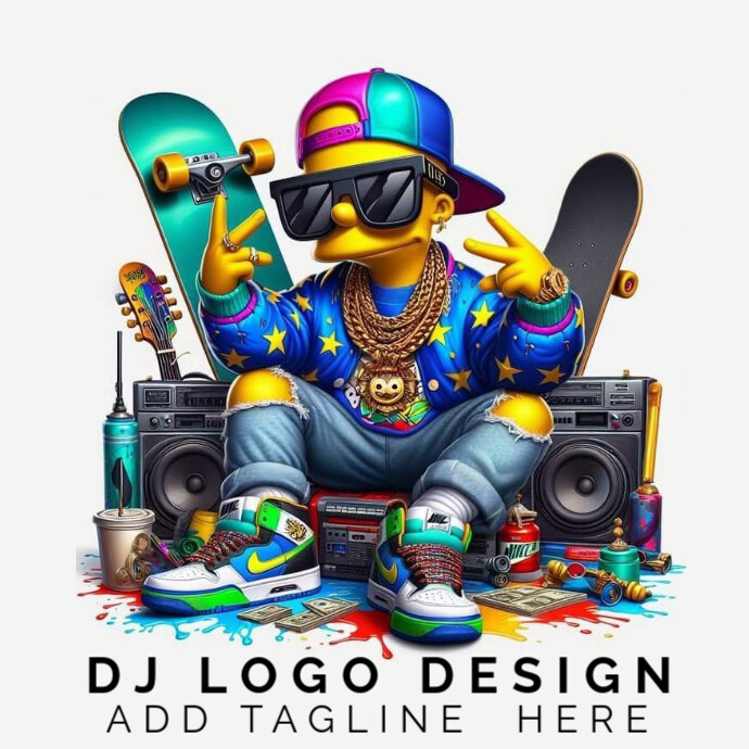 Copy of DJ LOGO | PosterMyWall