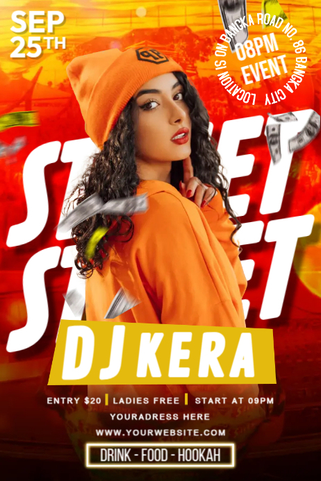 Dj Music Event Template | PosterMyWall