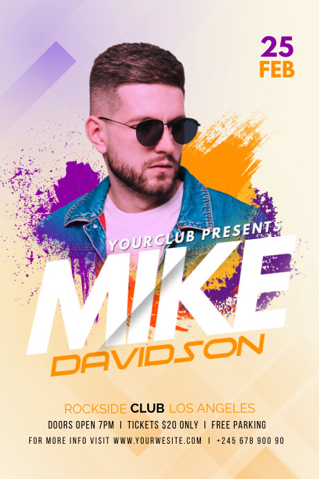 dj night club Template | PosterMyWall