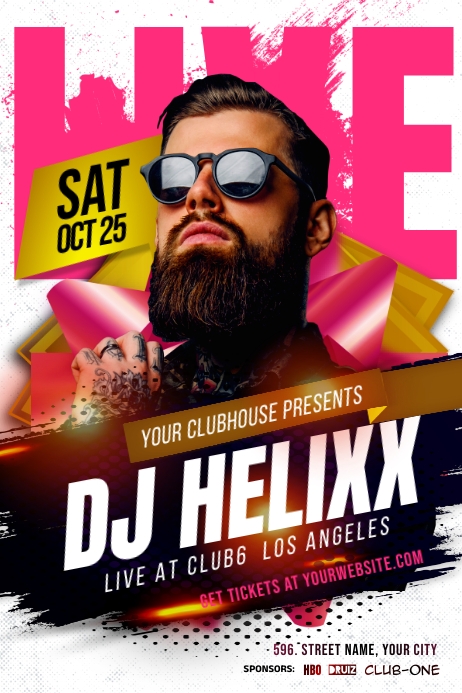 dj night club Template | PosterMyWall