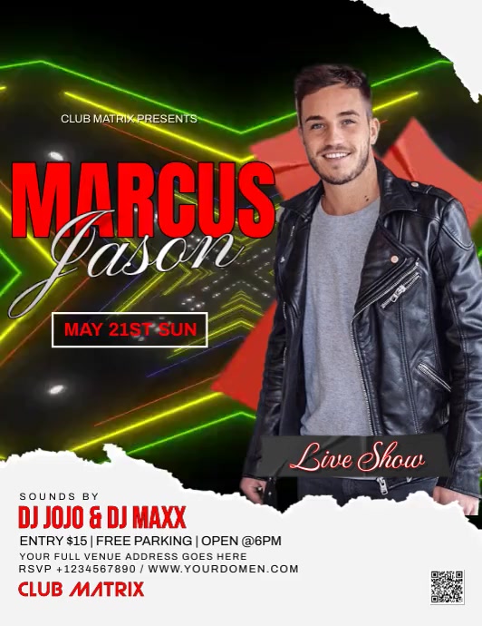 DJ night Template | PosterMyWall