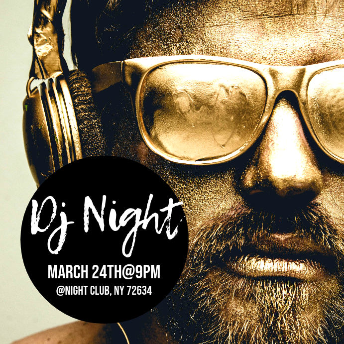 Dj Night Template | PosterMyWall