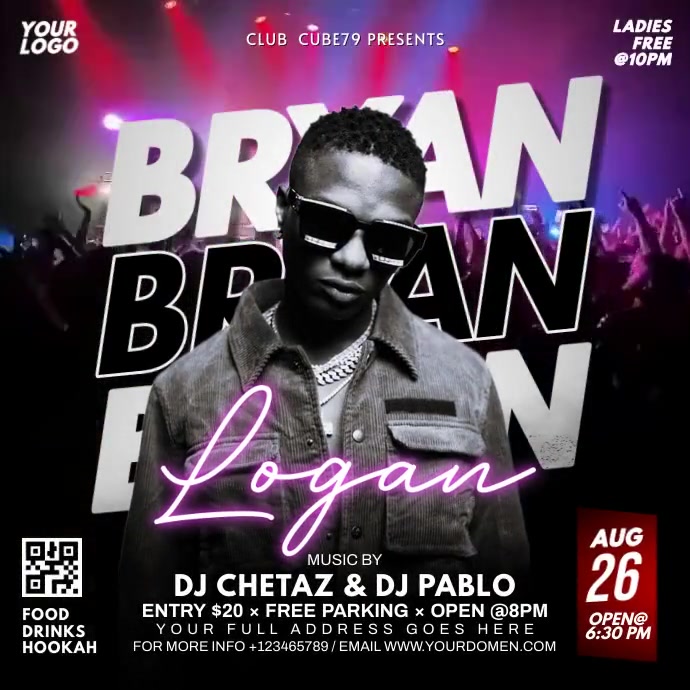 Copy of Dj Night | PosterMyWall