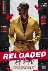 Friday Night Party Poster Template | PosterMyWall