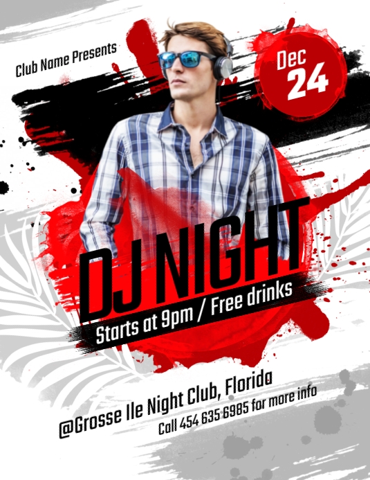 DJ Night Flyer Template | PosterMyWall