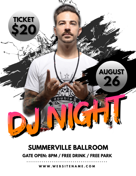 DJ Night Flyer Template | PosterMyWall