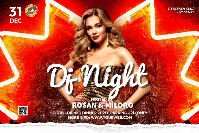 Copy of Dj Night Party | PosterMyWall