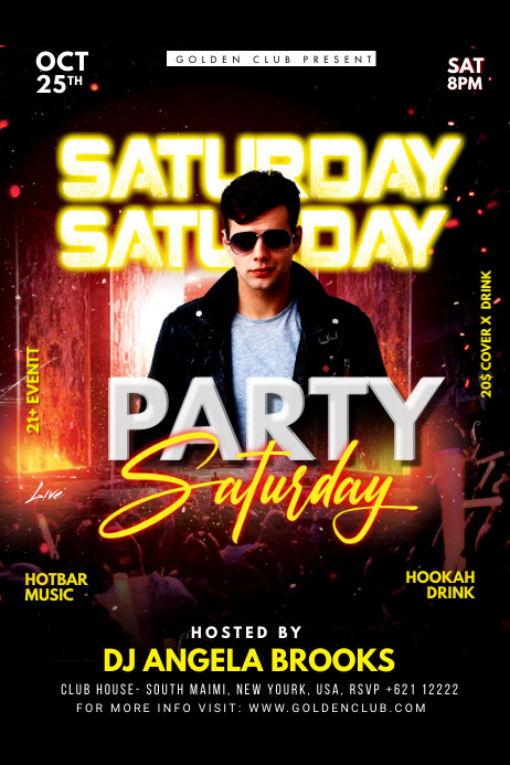 dj party ad | PosterMyWall