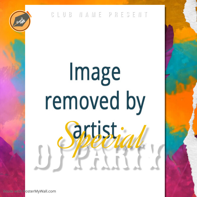 Dj Party Ads Template | PosterMyWall