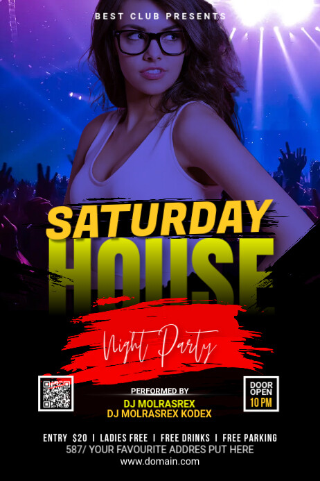 Dj Party Banner Template | PosterMyWall