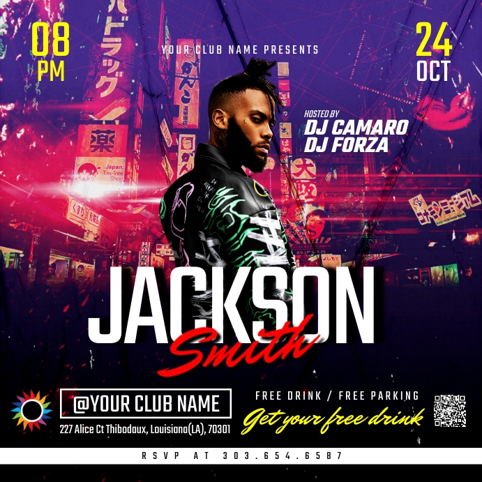 DJ Party Template | PosterMyWall