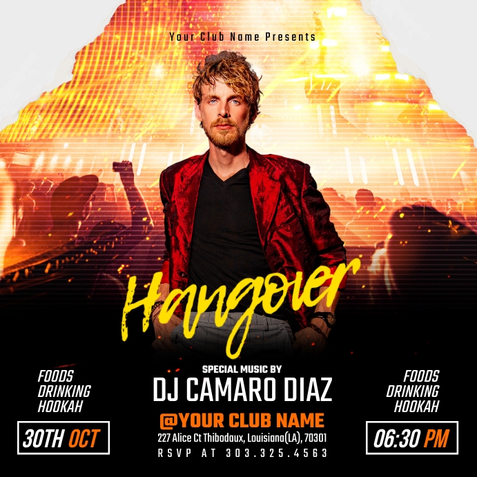 DJ Party Template | PosterMyWall