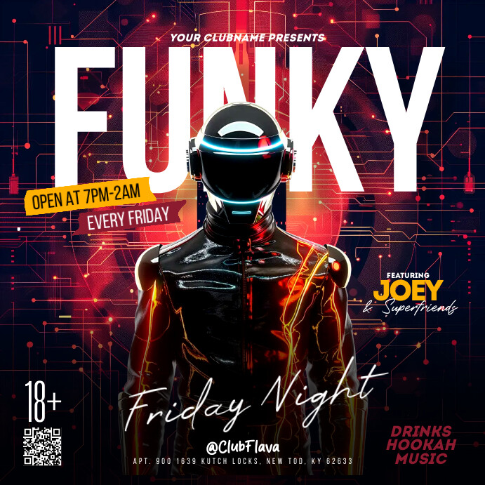 DJ Party Template | PosterMyWall