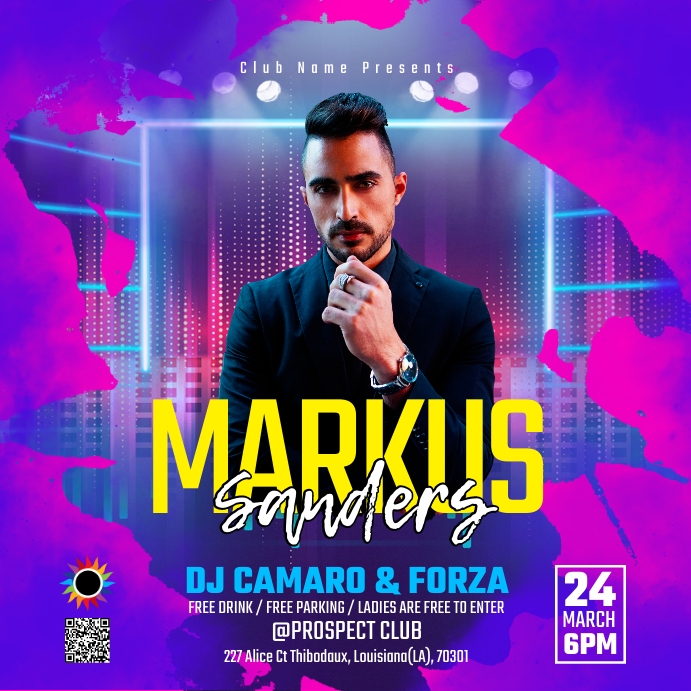 DJ Party Template | PosterMyWall