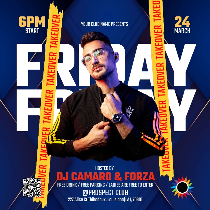 Plantilla de DJ Party | PosterMyWall