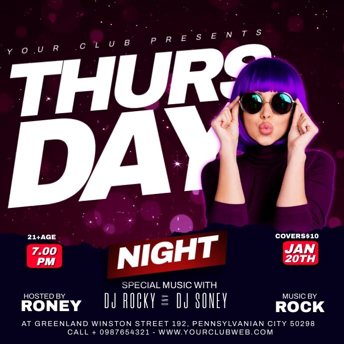 dj party Template | PosterMyWall