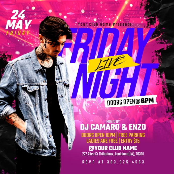 DJ Party Template | PosterMyWall