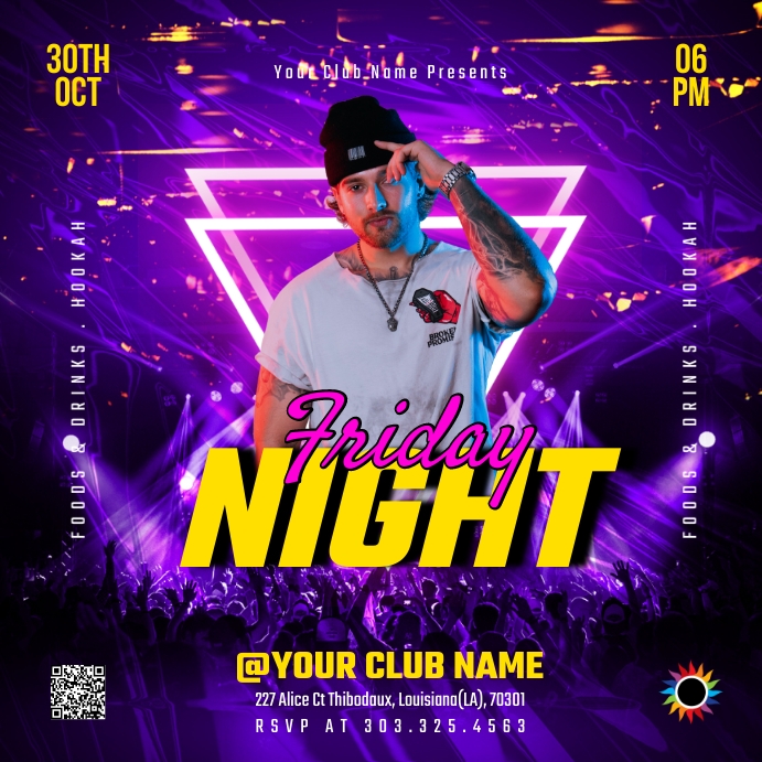 DJ Party Template | PosterMyWall