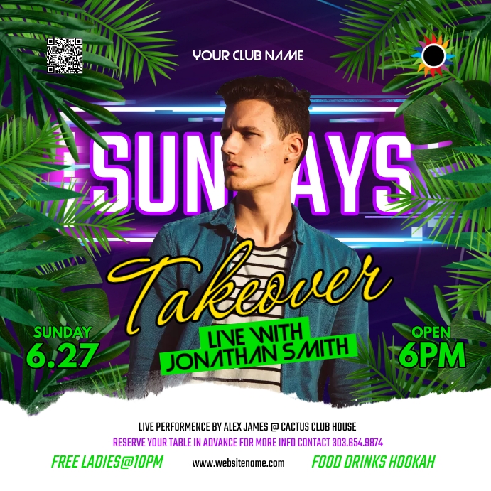 DJ Party Template | PosterMyWall