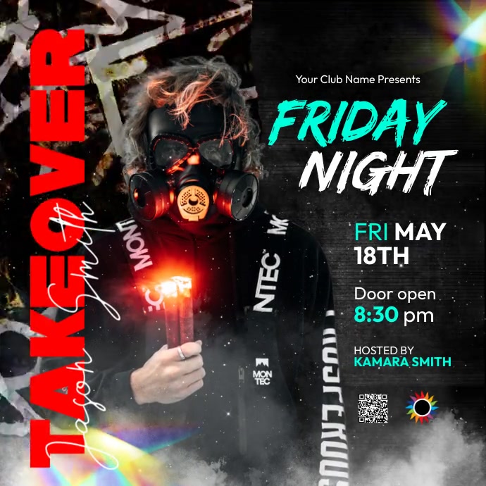 DJ Party Instagram Post Template | PosterMyWall