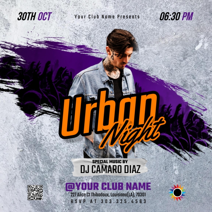 DJ Party Instagram Post Template | PosterMyWall