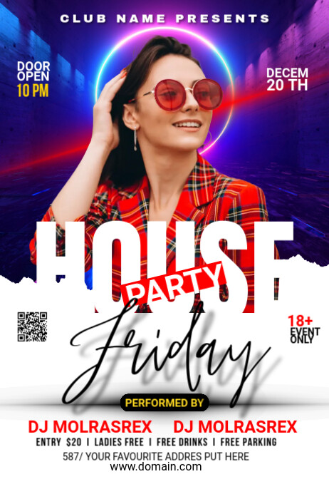Dj Party Poster Template | PosterMyWall