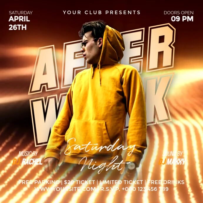 Copy of Dj Party Show Poster | PosterMyWall