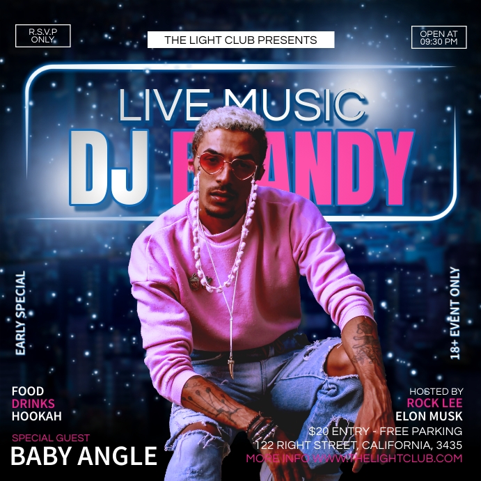 Dj Party Template | PosterMyWall