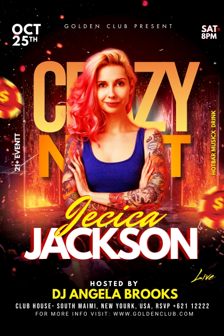 dj poster Template | PosterMyWall